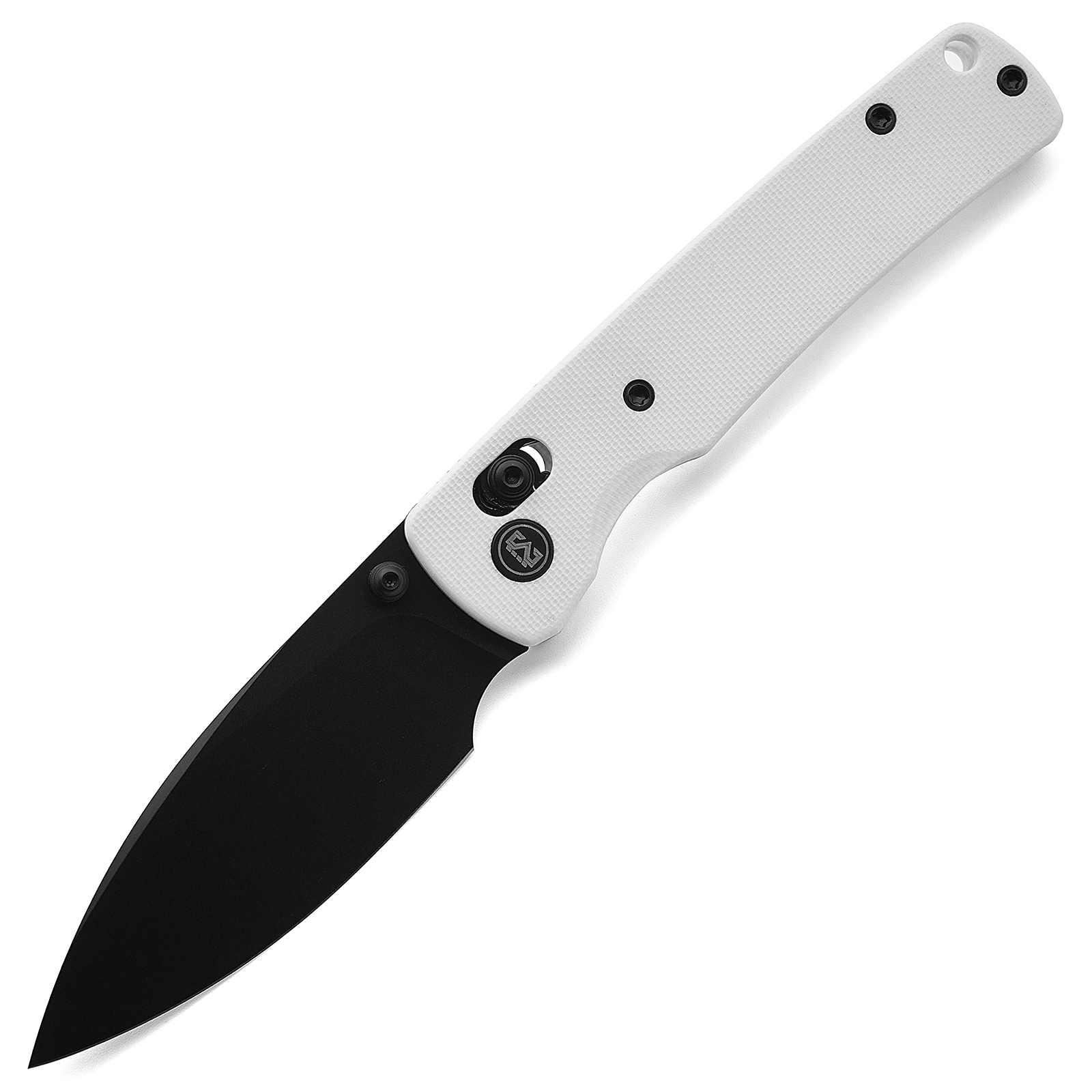 M Miguron Knives Malory Flipper Folding Knife 3.5" Satin 14C28N Blade ...