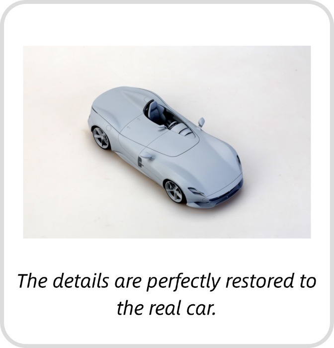 1/24 scale model car kit Ferrari SP1-Alpha Model