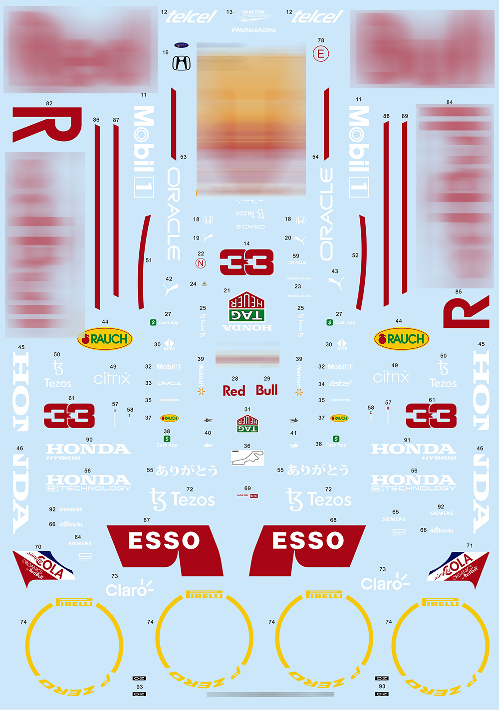 Red Bull RB16B -Alpha Model