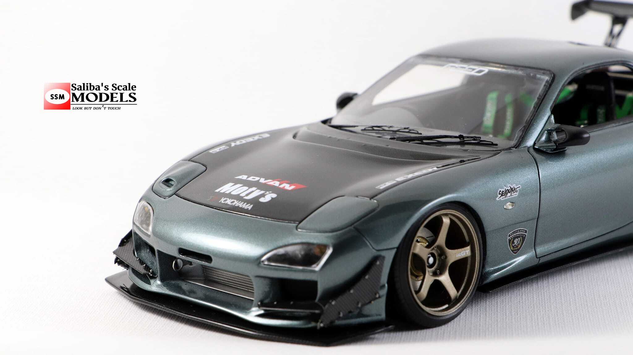 1/24 scale model car kit Mazda RX7 FD (FEED)魔王-Alpha Model