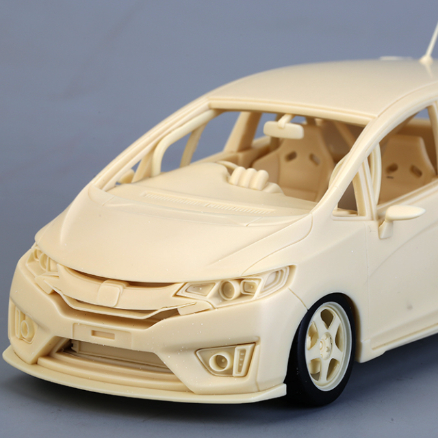 1/24 Scale Model Car Kit AM02-0075 HONDA GK5 FIT SPOON built by ...