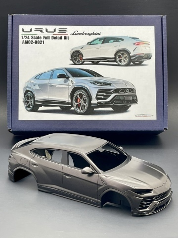 1/24 Scale Model Car Kit Lamborghini Urus Building by Alpha Model Model ...