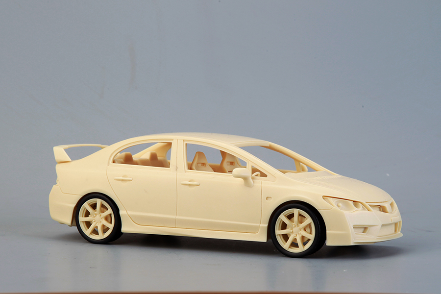 1/24 Scale Model Car Kit HONDA FD2 Building by Alpha Model Model master.