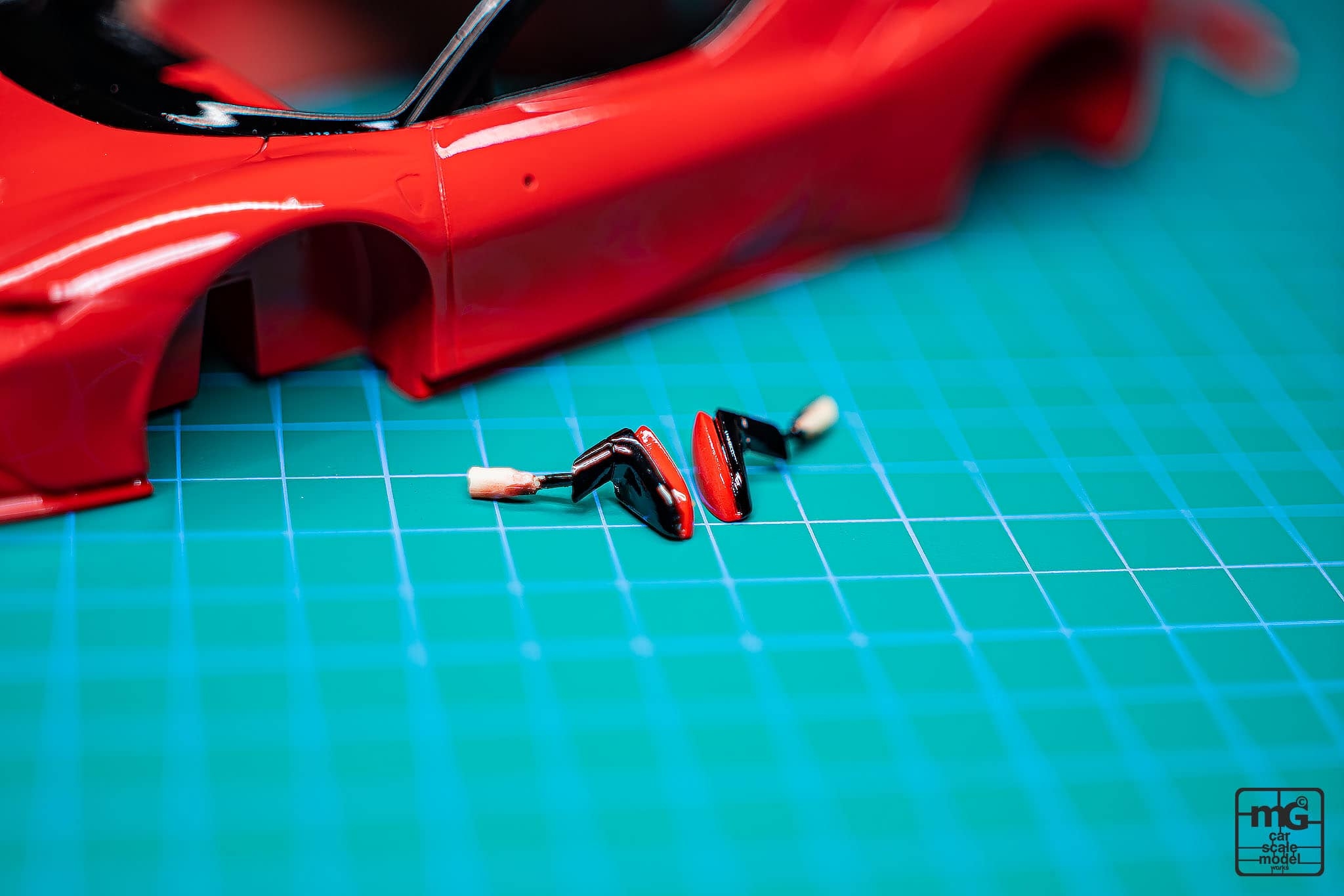1/24 Scale Model Car Kit Ferrari SF90 Building by Alpha Model Model master.