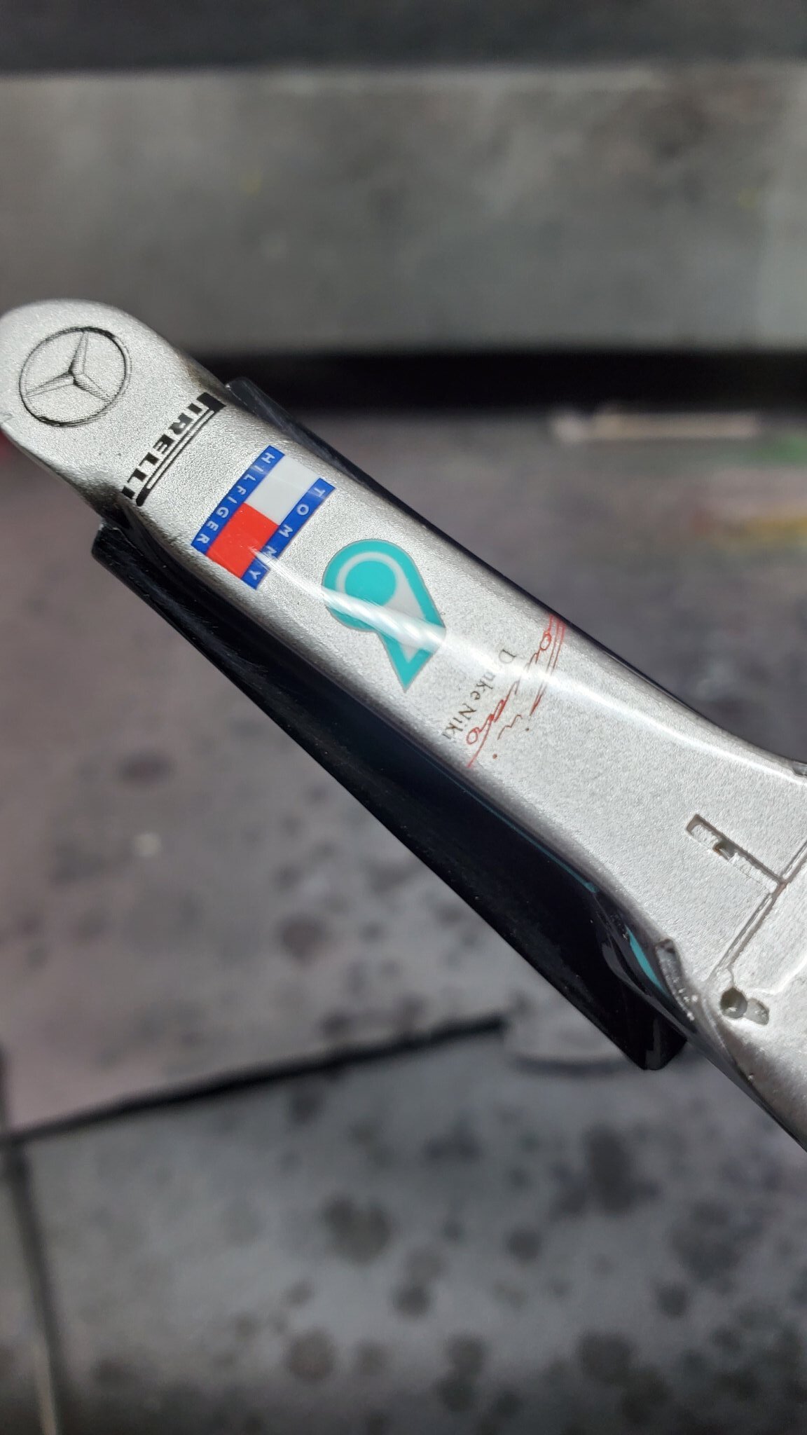 1/20 Scale Model Car Kit Mercedes AMG F1 W10 Building by Alpha Model ...