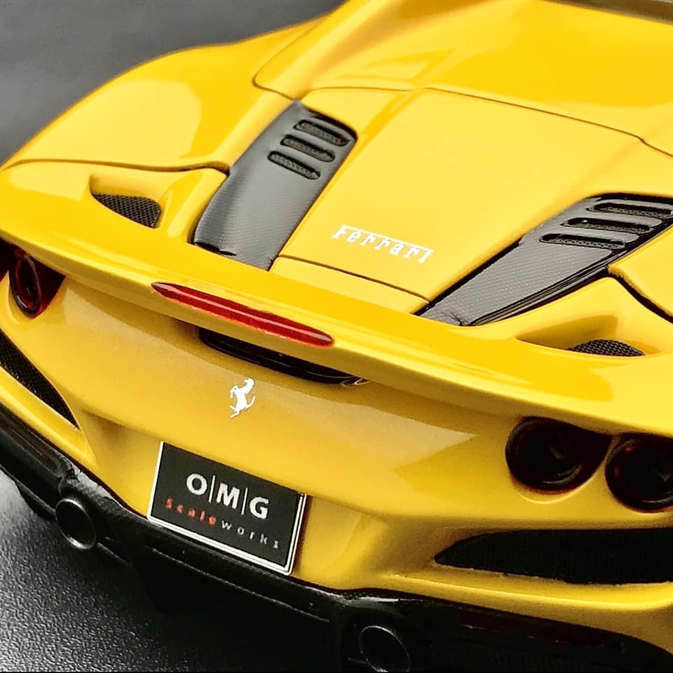 1/24 Ferrari F8 Spider building by Onimaru Teerapat