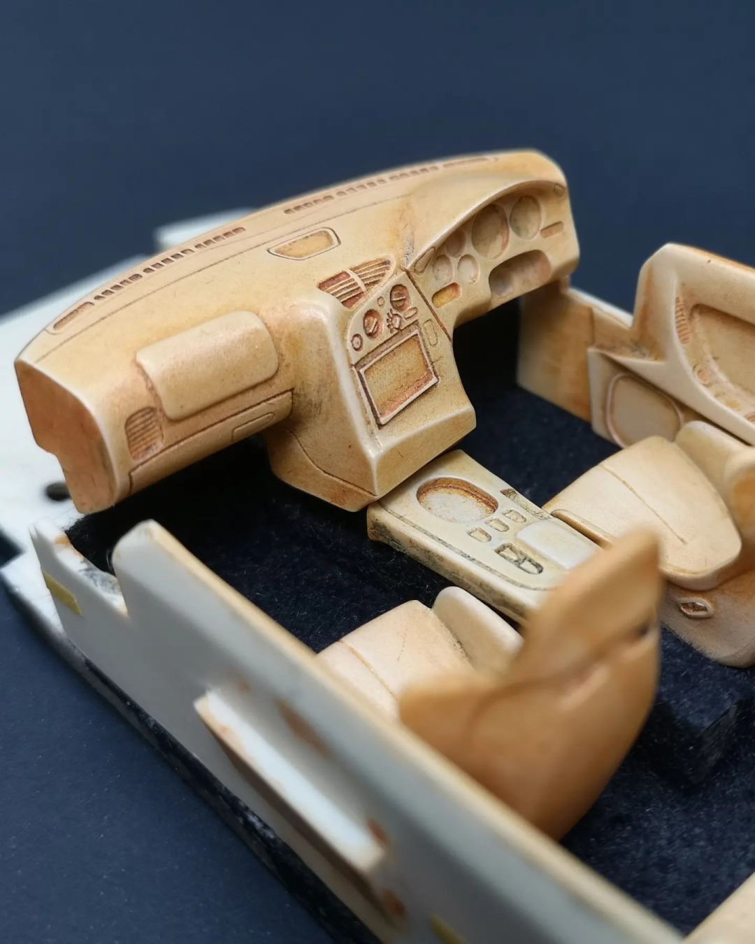 1/24 Scale Model Car Kit Mazda RX7 FD (FEED)魔王 Building by Alpha Model ...