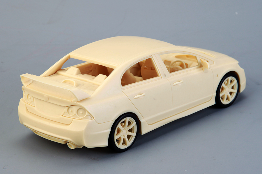 1/24 Scale Model Car Kit HONDA FD2 Building by Alpha Model Model master.