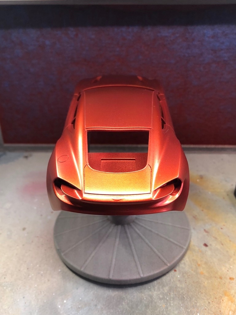 1/24 Scale Model Car Kit Aston Martin Vanquish Zagato Building by Alpha ...