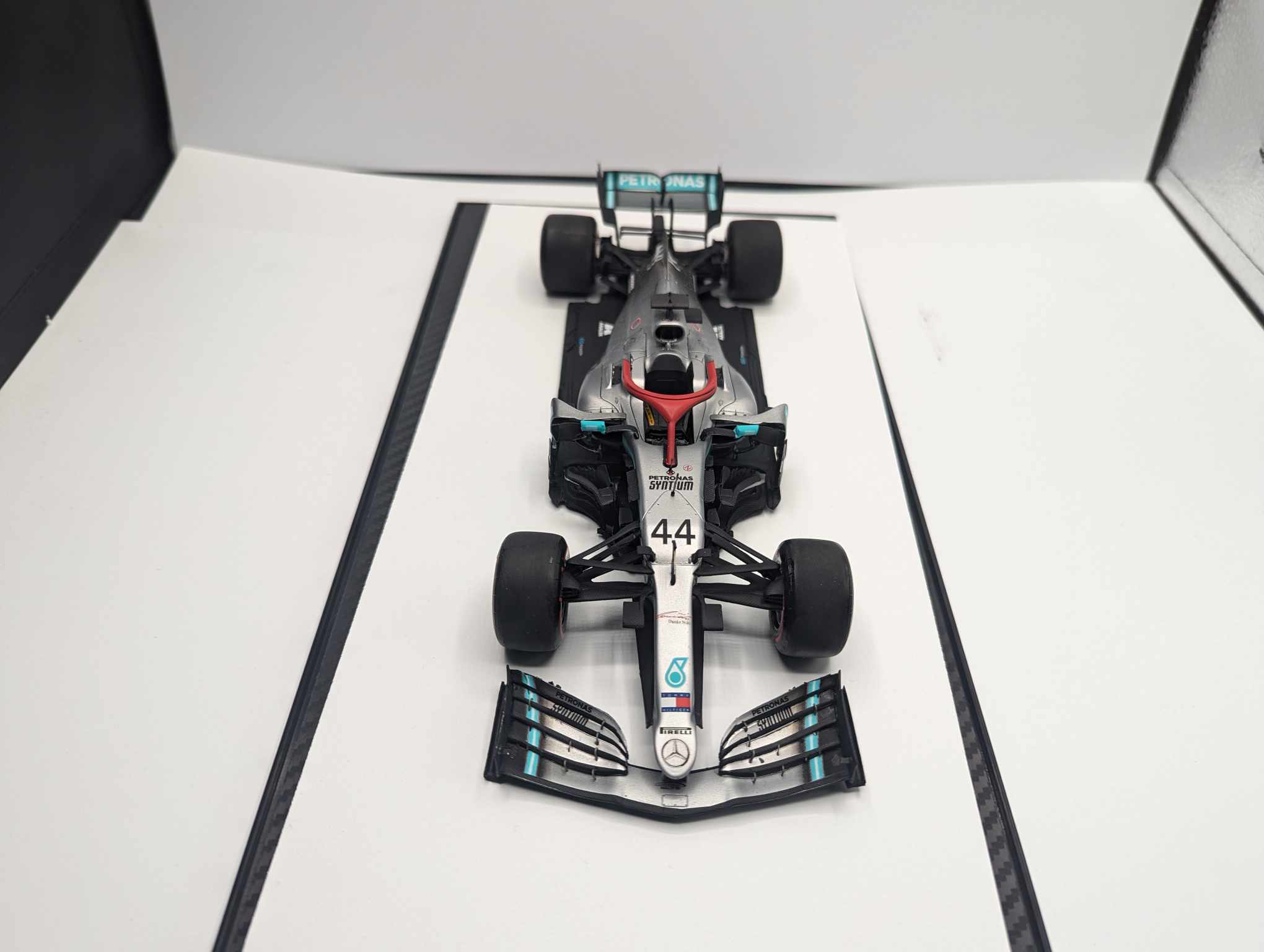 1/20 Scale Model Car Kit Mercedes AMG F1 W10 Building by Alpha Model ...
