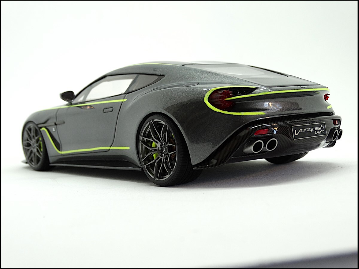 1/24 Scale Model Car Kit Aston Martin Vanquish Zagato Building by Alpha ...