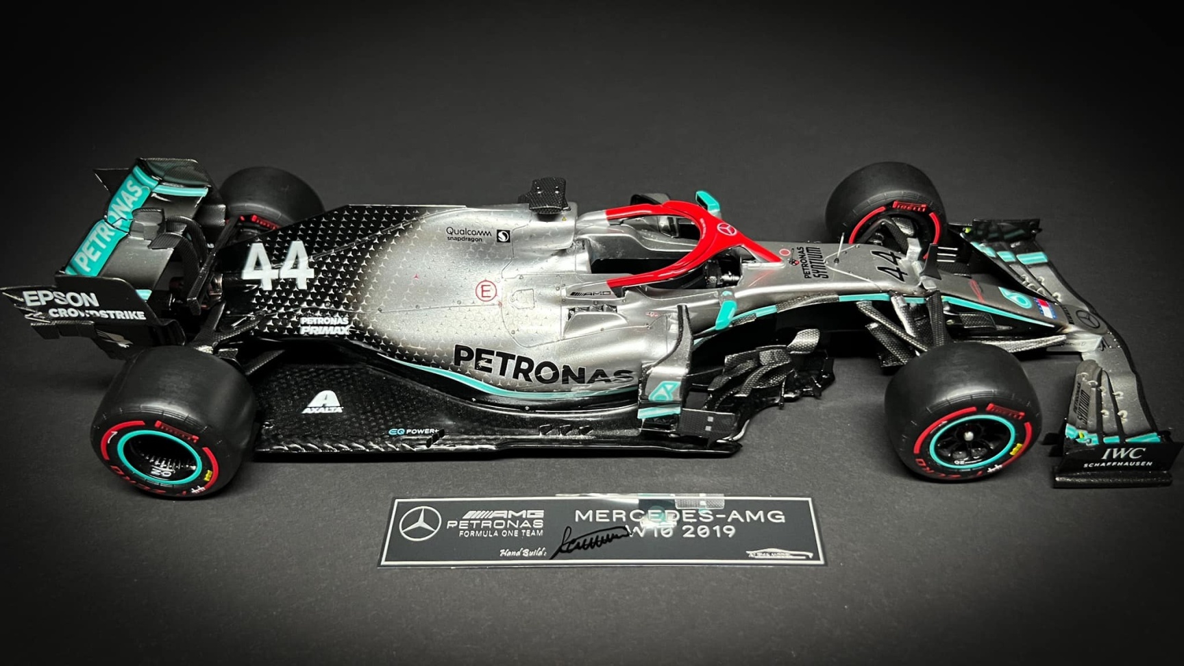 1/20 Scale Model Car Kit Mercedes AMG F1 W10 Building by Alpha Model ...