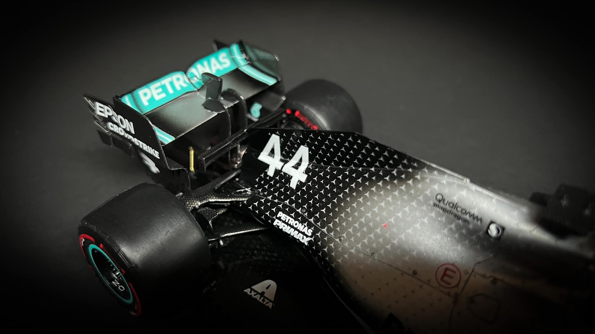 1/20 Scale Model Car Kit Mercedes AMG F1 W10 Building by Alpha Model ...