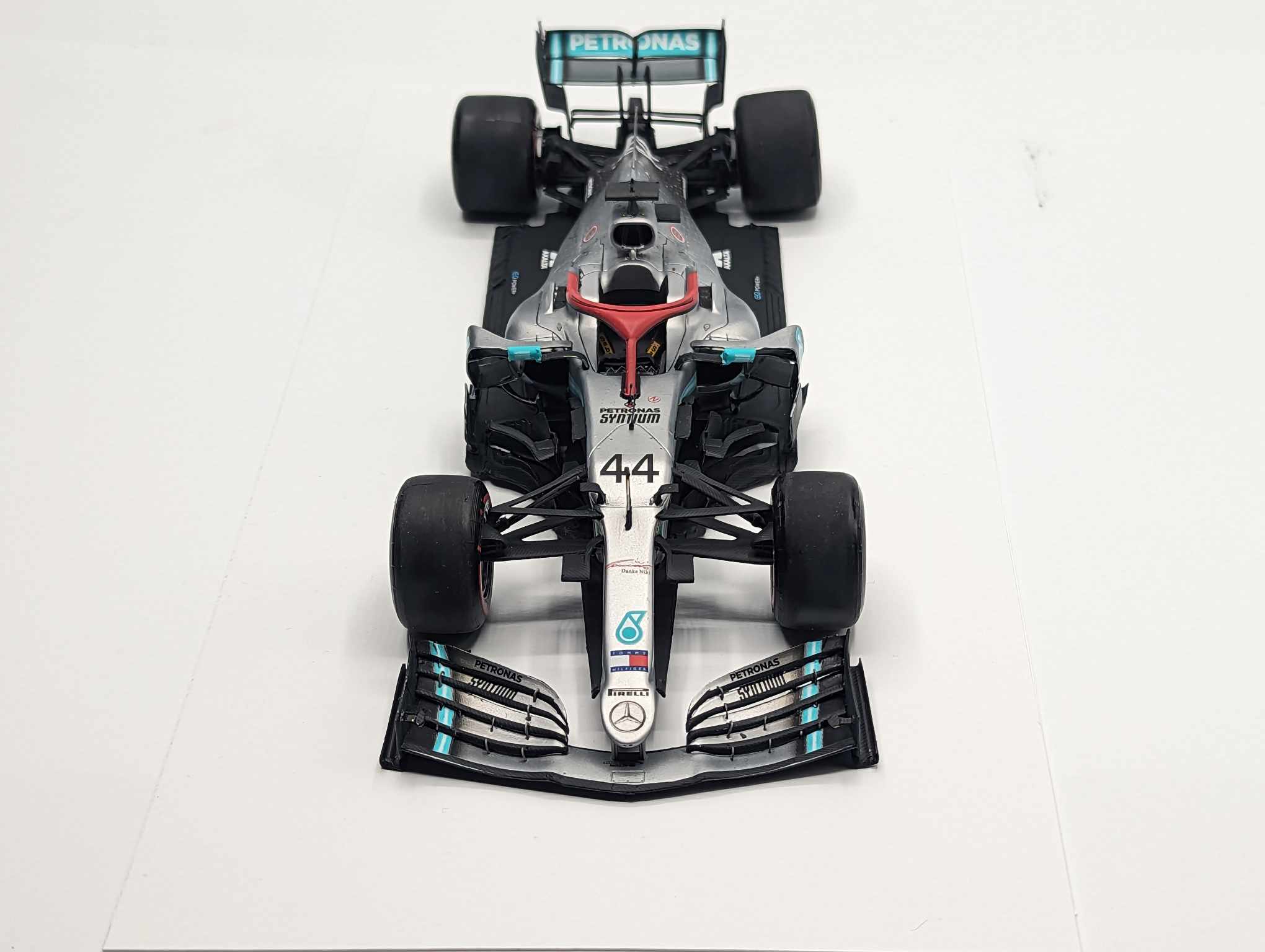 1/20 Scale Model Car Kit Mercedes AMG F1 W10 Building by Alpha Model ...
