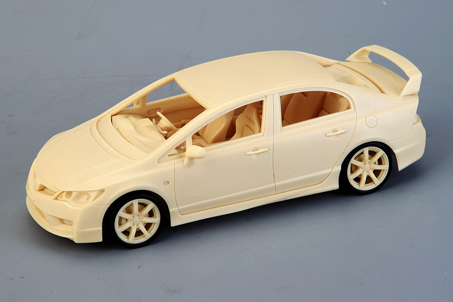 1/24 Scale Model Car Kit HONDA FD2 Building by Alpha Model Model master.