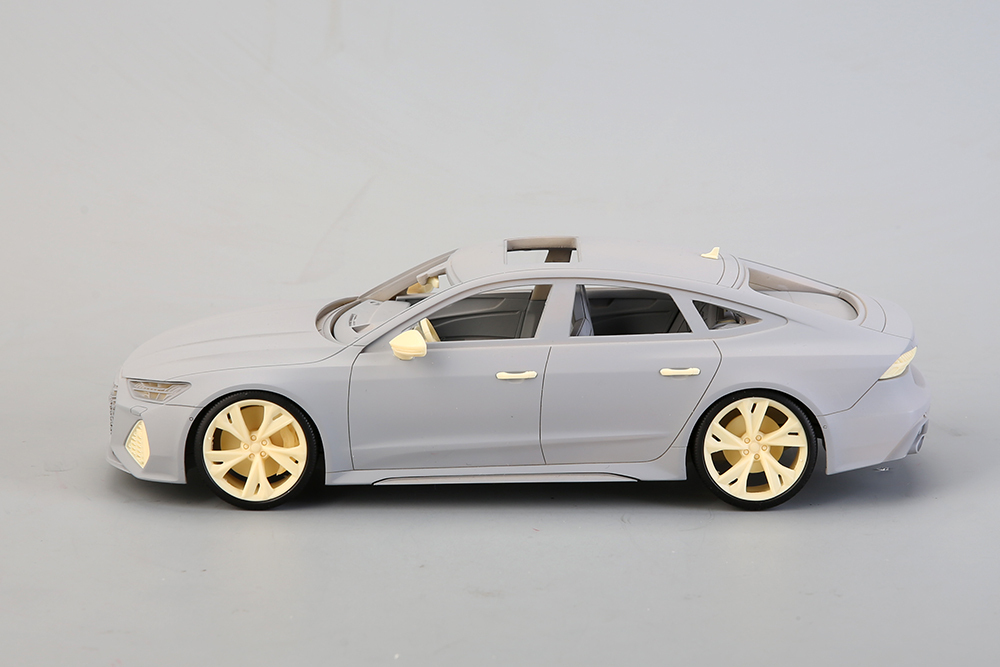 1/24 Scale Model Car Kit AUDI RS7 Building by Alpha Model Model master.