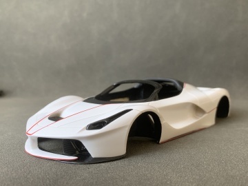 1/24 Scale Model Car Kit Ferrari Laferrari Aperta building by breakwong