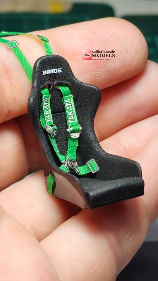 1/24 Scale Model Car Kit Mazda RX7 FD (FEED)魔王 Building by Alpha Model ...