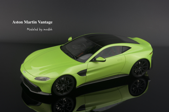 1/24 scale Aston Martin kits-Alpha Model