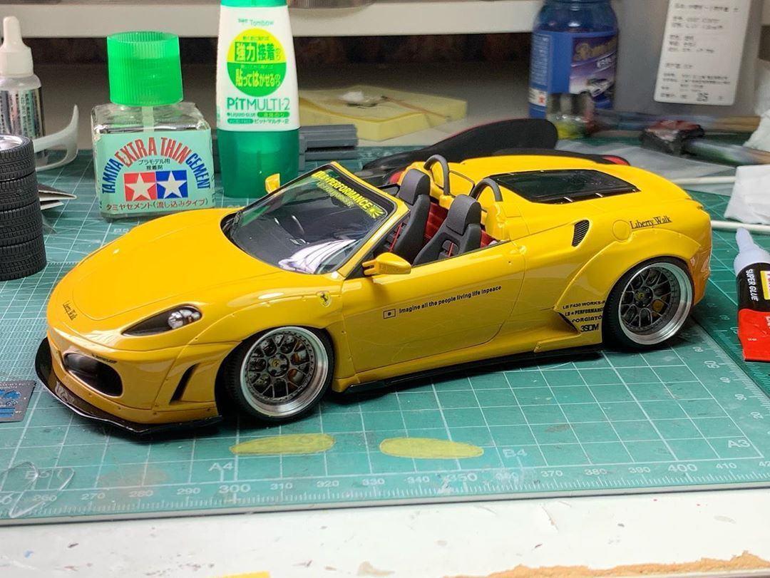 1/24 scale Ferrari kits-Alpha Model