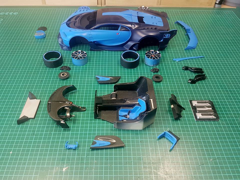 1/24 scale Bugatti kits-Alpha Model