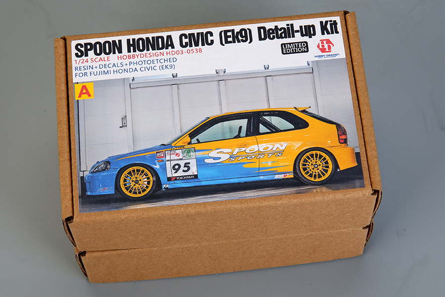 1/24 scale model car kit Honda Civic Type(FD2)Mugen RR—Alpha Model