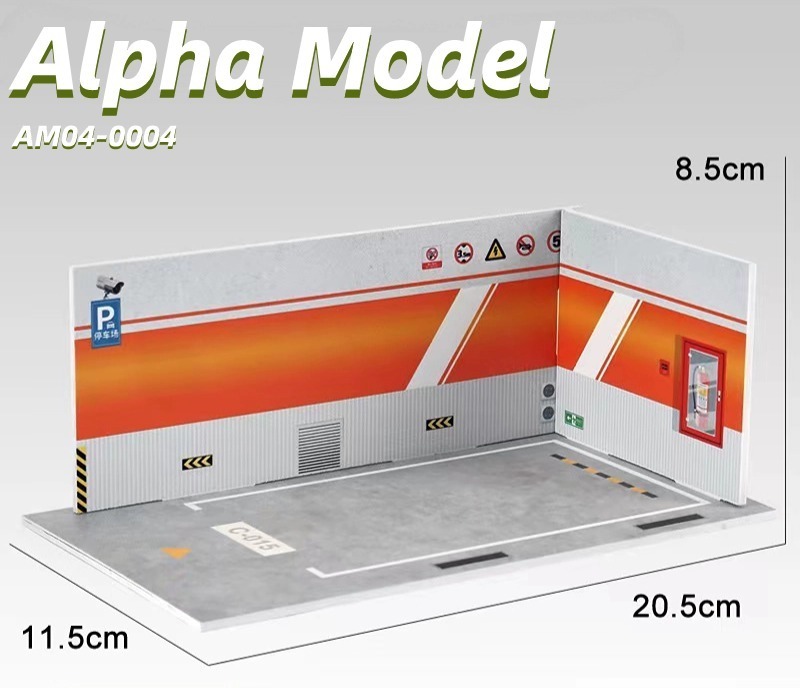 Alpha Model-Model scene