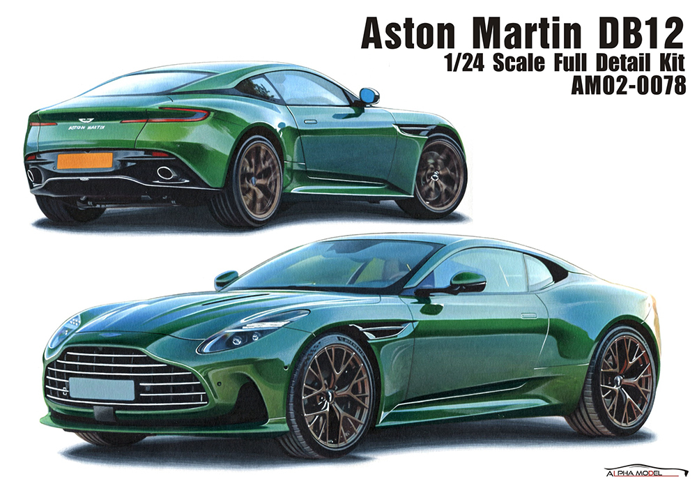1/24 scale Aston Martin kits-Alpha Model