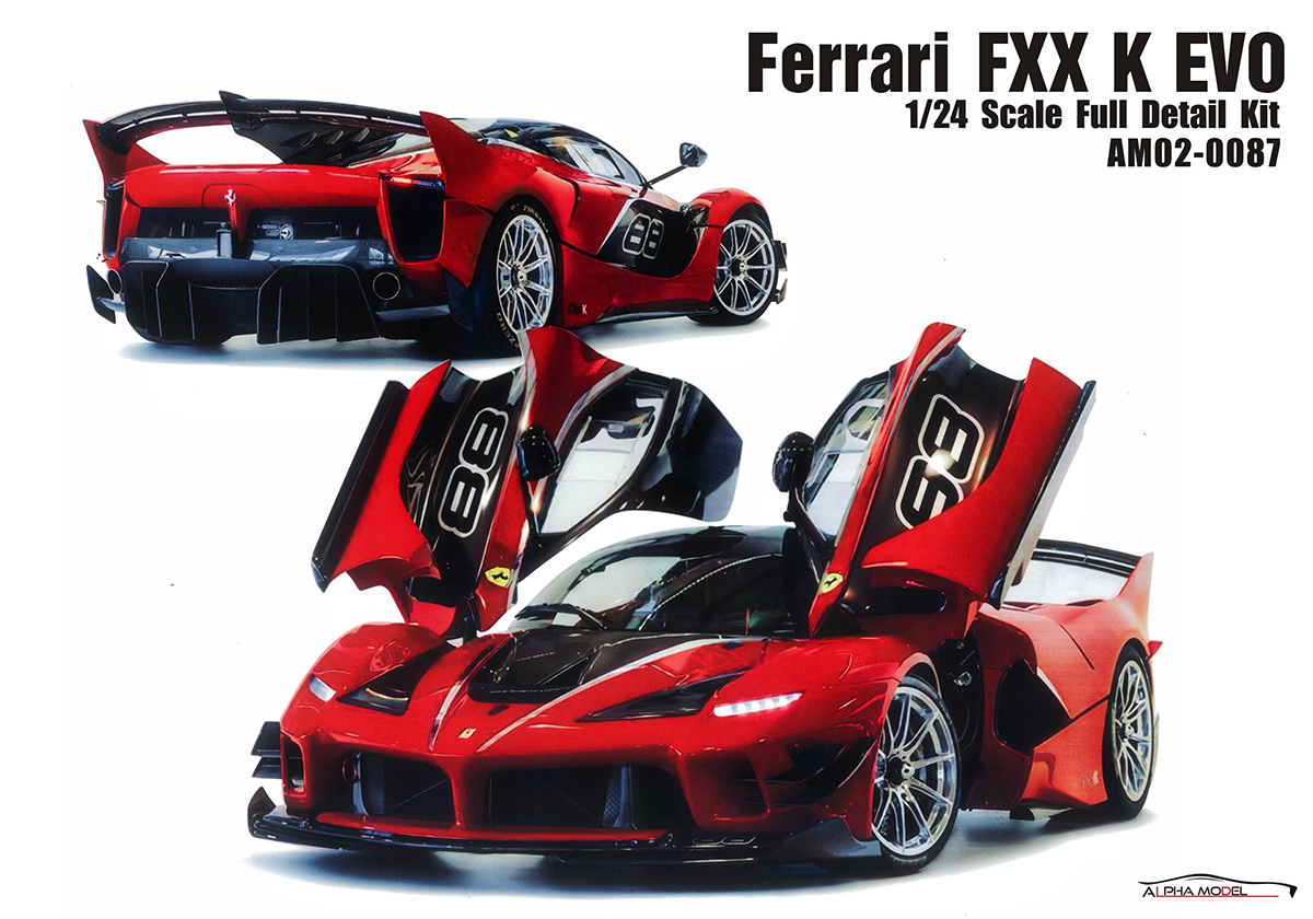 1/24 Scale model car Kit-Alpha Model