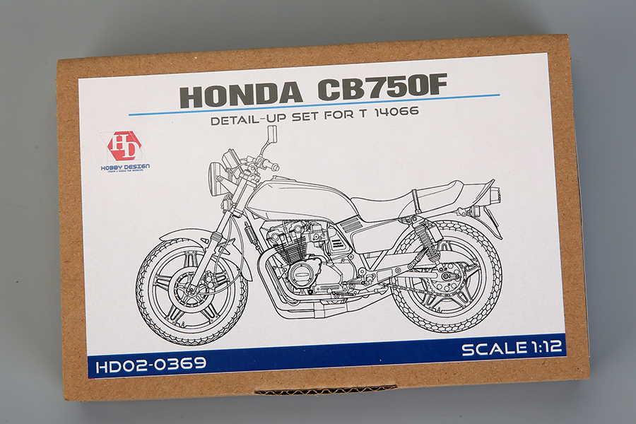 1/12 Honda CB750F Detail-up Set For T 14066（PE+Metal parts+Resin+Metal ...