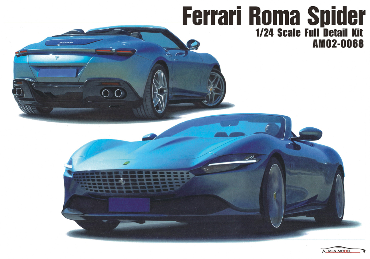 1/24 scale Ferrari kits-Alpha Model