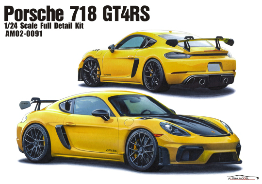 Porsche 718 GT4 RS at alphamodelkit.com