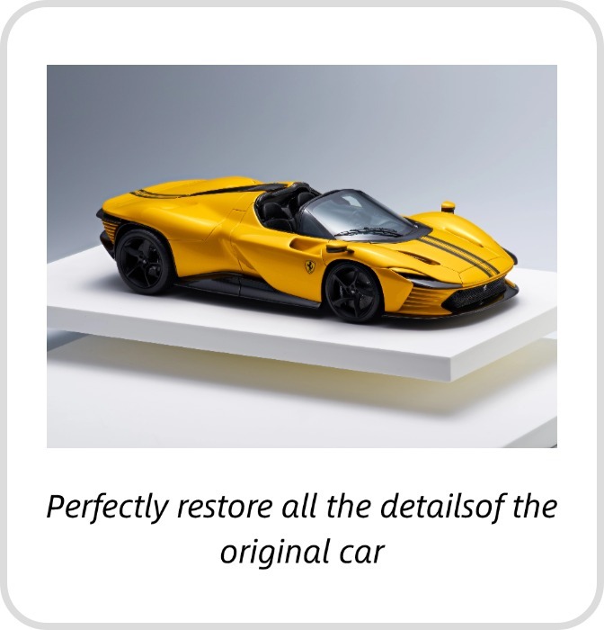 1/24 scale model car kit Ferrari Daytona SP3-Alpha Model