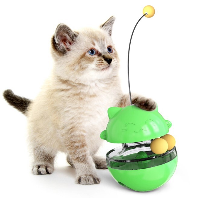 Ball Toy Shake Kitten Toy Funny Cat Stick Cat Food Toys