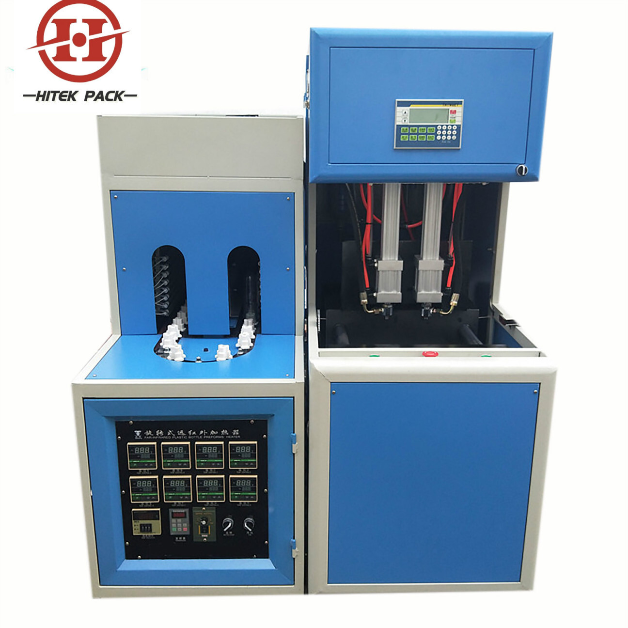 Semi automatic PET stretch blowing machine for 3L
