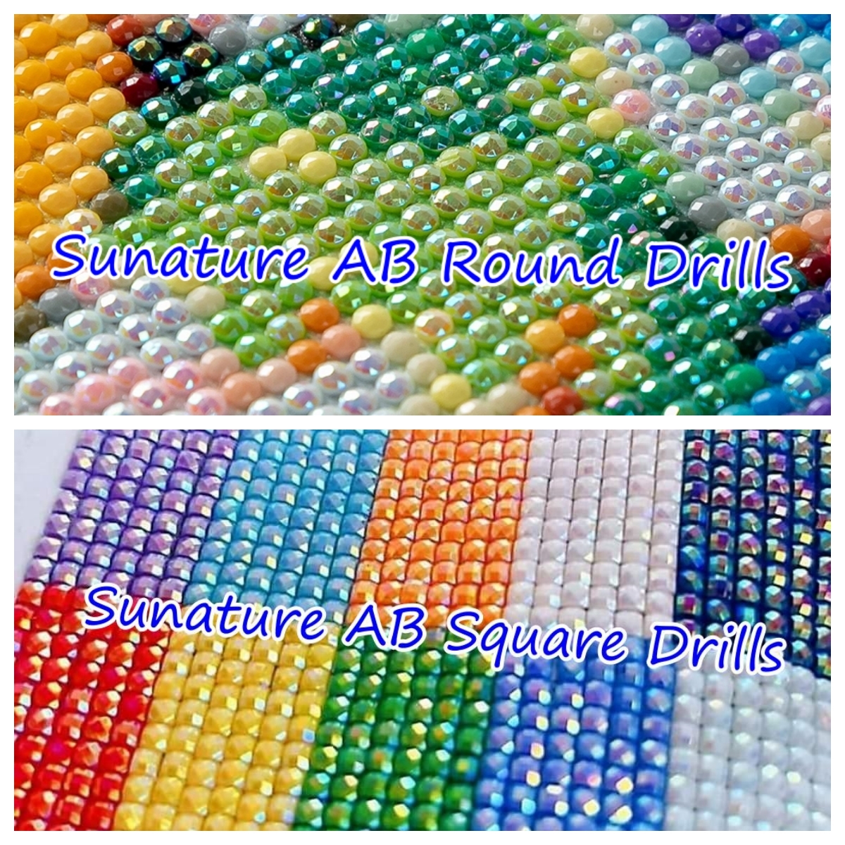 Sunature AB Diamond Painting Art Full AB Square Round Drills Dream ...
