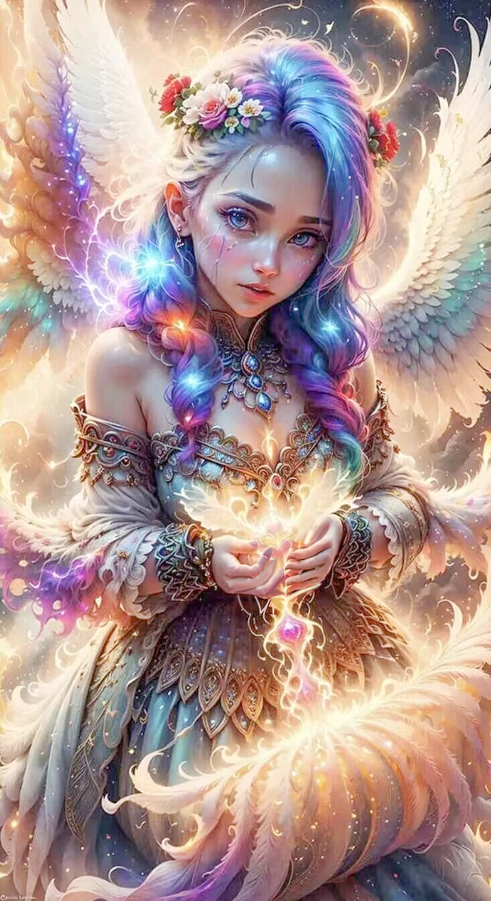 Sunature AB Diamond Painting Art Full Square Round Drills Fairy ...