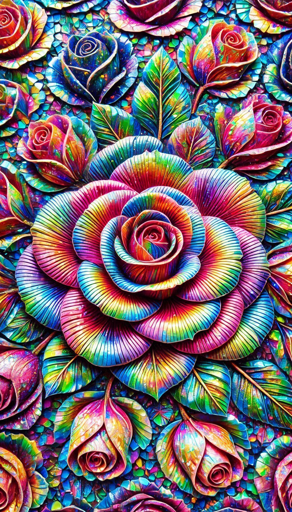 Sunature AB Diamond Painting Art Full Square Round Drills Beautiful ...