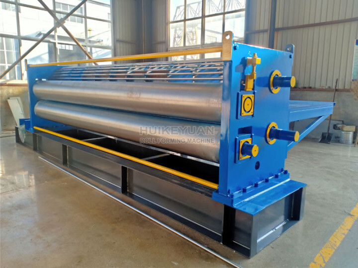 Horizontal Barrel Corrugated Wavy Roll Forming Machine